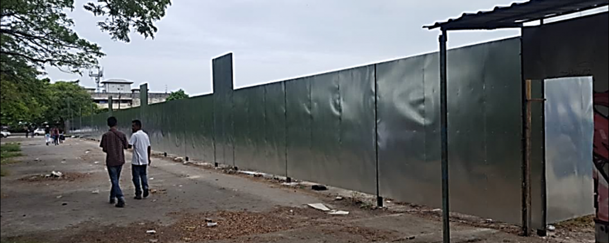 Marketing Flat Sheet Hoarding - MATECH Engineering & Construction Sdn Bhd