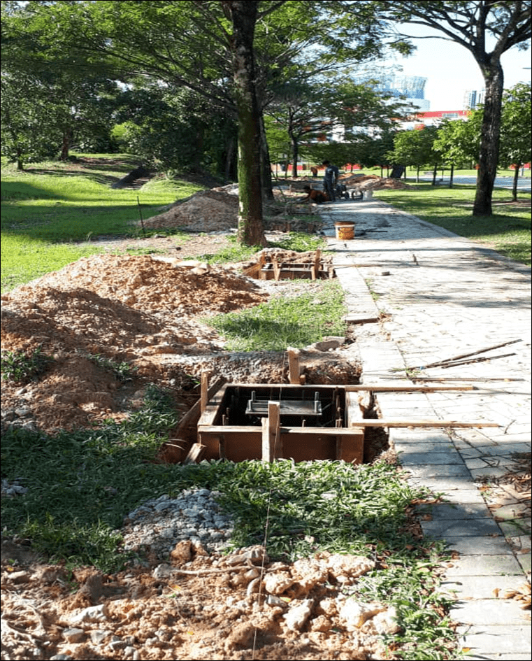 Covered Walkway And Enhancement Of The Existing Pedestrian Walkway ...